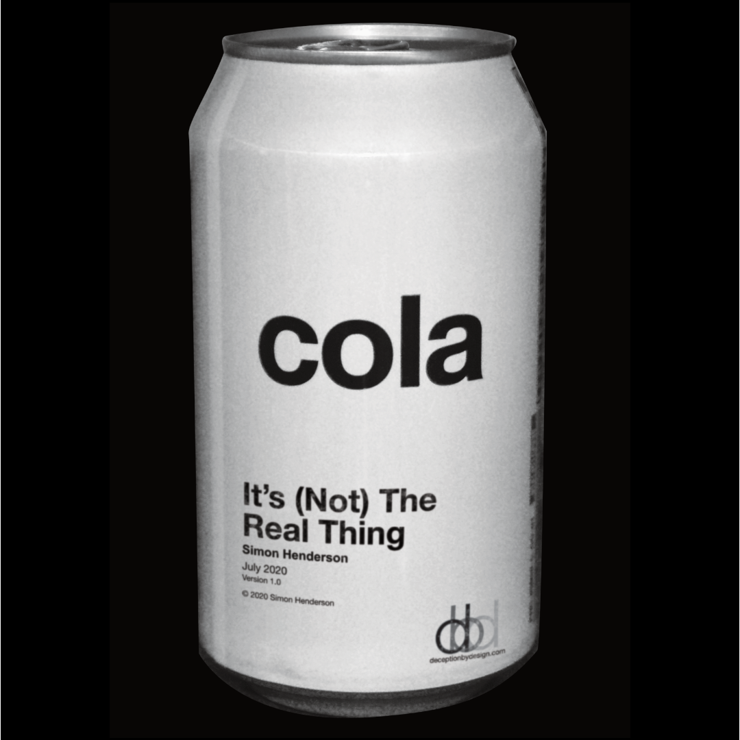 It’s (Not) The Real Thing - Deception by Design